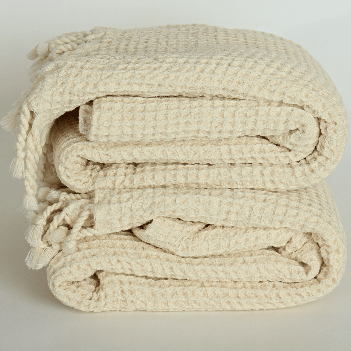 Cream Turkish Waffle Towels – Puskul Textile